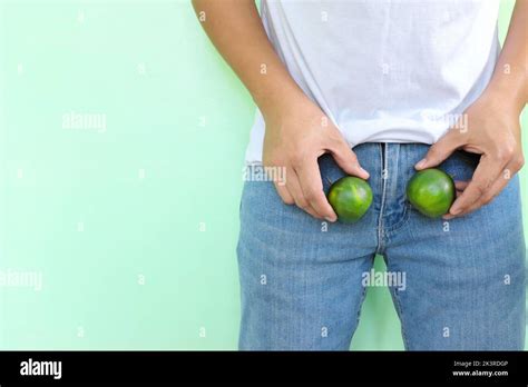 Men Reproductive And Male Testicle Health And Nutrition Concept Young