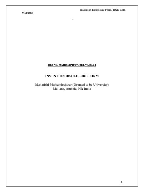 Mmdu Ipr Pa Jul 2024 1 Pdf Patent Glossary Of Patent Law Terms