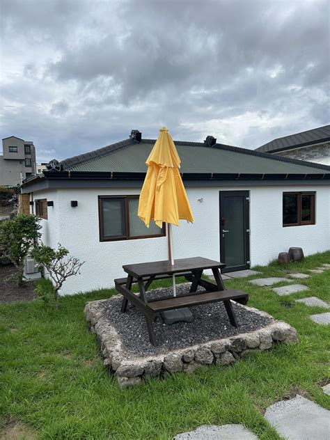 제주도 제주시 한달살기 독채시골살기마당있는원룸