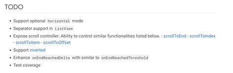 The Markdown `todo` Is Not Rendered Correctly · Issue 6200 · Dart Langpub Dev · Github