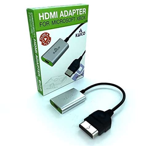 Microsoft Original Xbox Hdmi Converter Adapter Og Xbox To Hdmi Cable