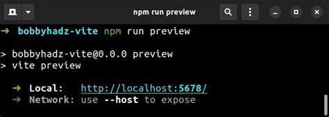 Vite How To Change The Port Of Your Development Server Bobbyhadz