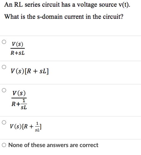Solved A Circuit Has An Input Current Given By 8ta The