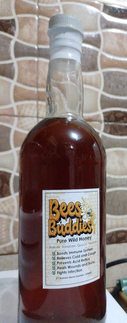 750ml Of Organic Honey DTI Registered Food Drinks Other Food Drinks On Carousell