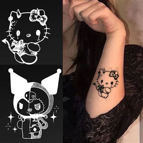 Hello Kitty Tattoos On Wrist