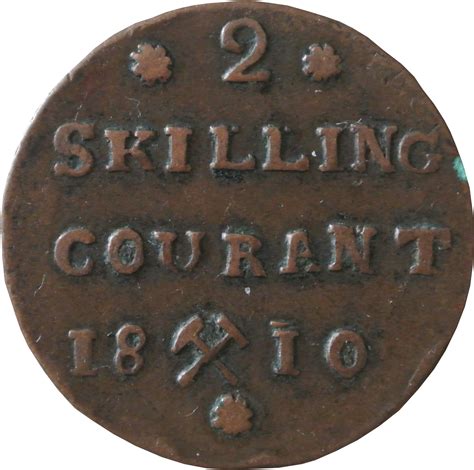 2 Skilling Courant Frederik Vi Norway Numista