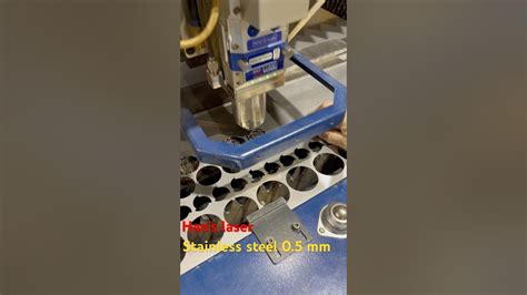 Лазерная резка нержавейки Ханс лазер Stainless Steel 0 5 Mm Cnc Machine Hans Laser Youtube