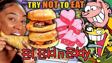 Try Not To Eat Ed Edd N Eddy Eds Omelet Cream Horns Experimental Soda Youtube