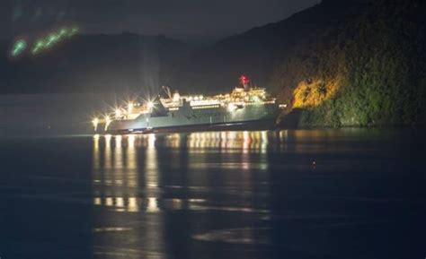 Interislander Ferry Aratere Runs Aground How The Grounded Aratere