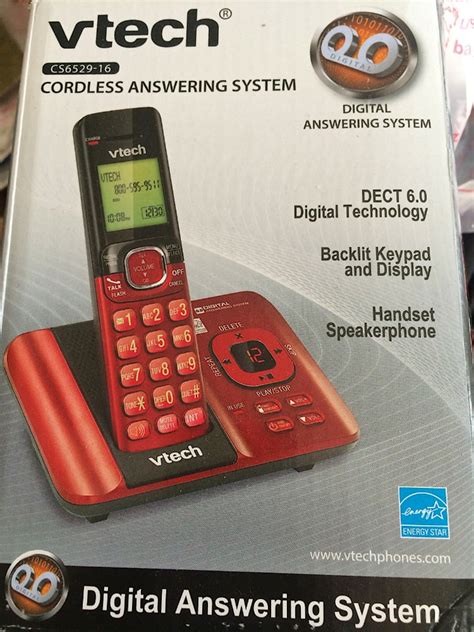 Valentine S Day Red Vtech DECT 6 0 Cordless Phone System Giveaway