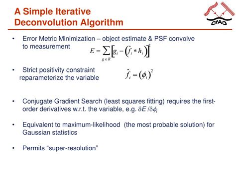 Ppt Image Processing And Deconvolution Powerpoint Presentation Free Download Id 1225265