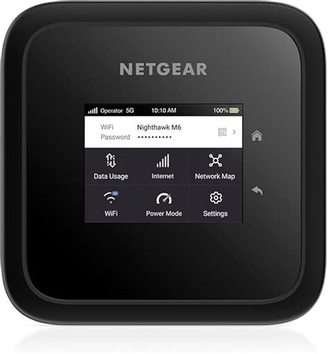 NETGEAR Nighthawk M6 5G WiFi 6 Mobile Hotspot Router MR6150 Ultimate Travel Companion For