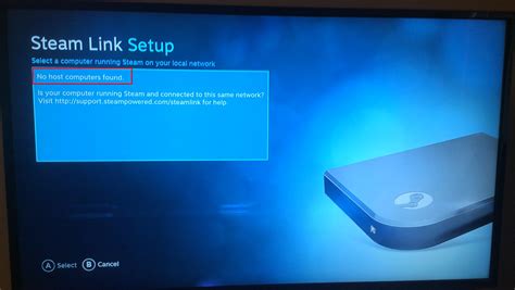 Fix Steam Link Setup No Host Computers Found Appuals Com