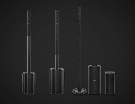 Bose L Pro Portable Line Array Systems Behance