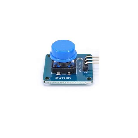 Blue Electronic Building Blocks Big Key Button Module High Level Output