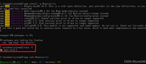 npm install g tarojs cli报错处理 error error connect etimedout 2606 4700