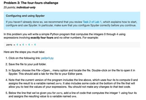 [solved] this problem needs to use python here is the ps0pr3 py problem 3 course hero