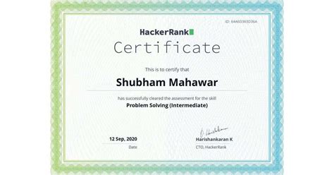 Shubham Mahawar On Linkedin Improveyourskills Hackerrank Datastructure Algorithms Stacks