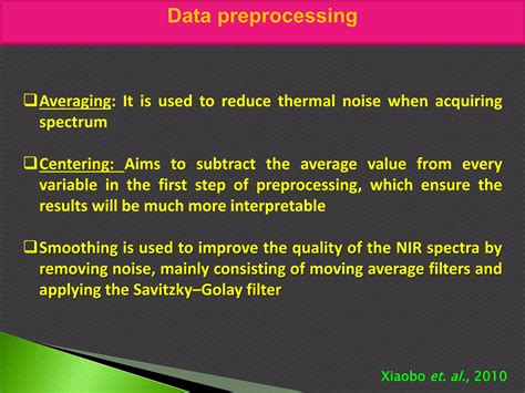 Chemometric Analysis In Ir Spectroscopy Infrared Spectroscopy Ppt