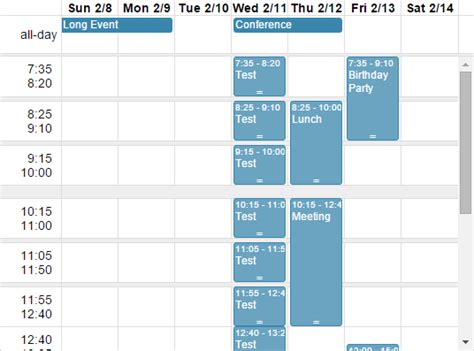 Customize The Time Slots In Fullcalendar Stack Overflow