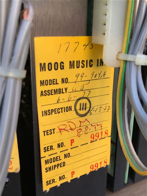 Moog System RL Music