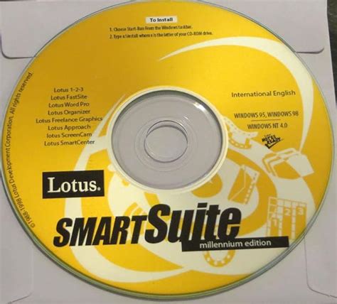 Lotus Smartsuite 98 Millenium Edition