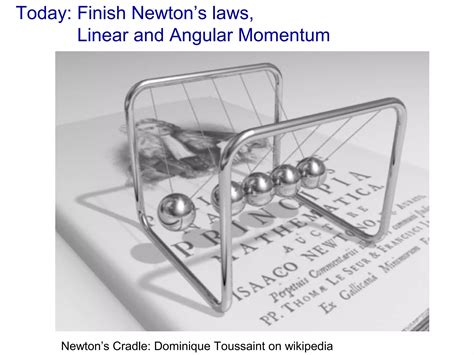 24 Apr 28 Newtons Laws Linear Angular Momentum Presented Ppt