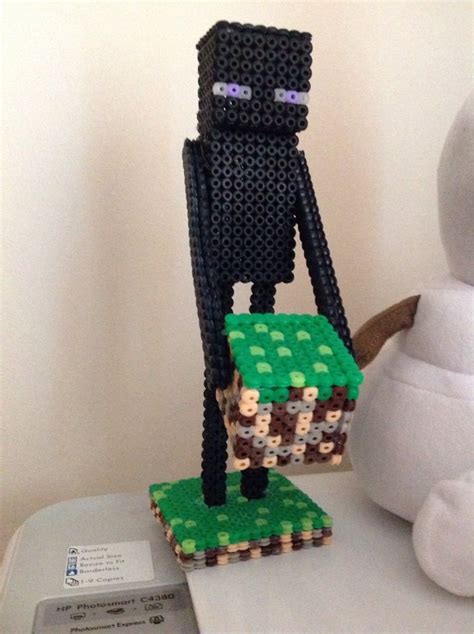 Enderman Minecraft Perler Beads