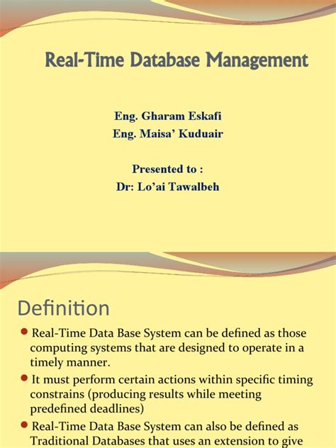 Rtdb Download Free Pdf Acid Scheduling Computing