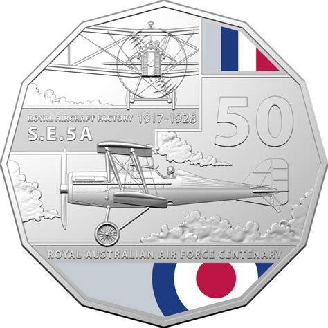 Colección De Monedas 2021 Para Celebrar El Centenario De La Raaf Por La