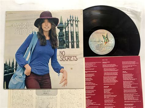 Yahooオークション Lp Carly Simon No Secrets 35070er