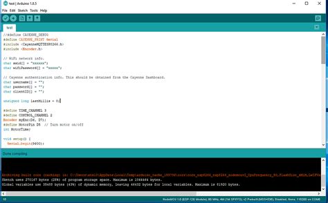 Help With Esp8266 Compilation Warning Community Help With My Project