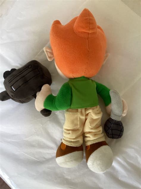 Friday Night Funkin Pico Plush Toys 12 In Orange Hair Soft