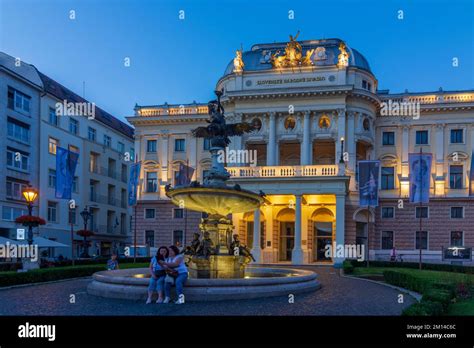 Bratislava Pressburg Slovak National Theater Slovenské Národné