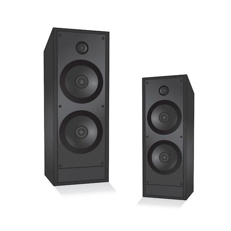 Premium Vector Speaker Design Template Collection