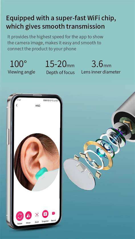 Smart Visual Ear Cleaner With Camera Easy Gadgetx Smart Visual Ear Cleaner With Camera Easy Gadgetx