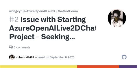Issue With Starting AzureOpenAILive DChatbot Project Seeking Guidance And Support Issue