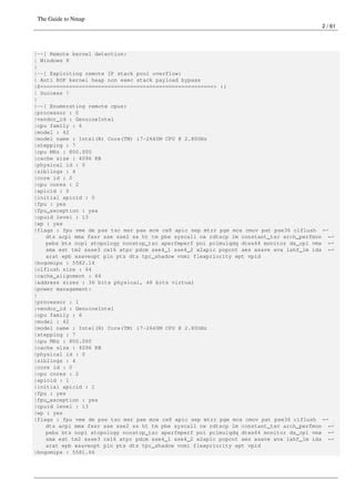 Nmap Guide PDF