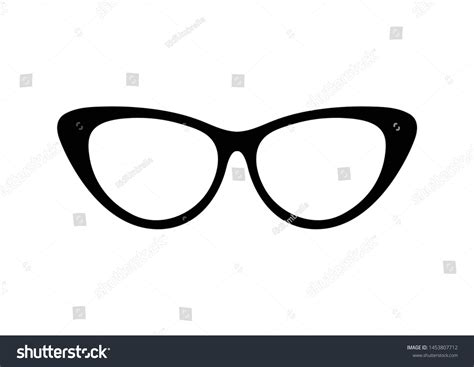 Glasses Vector Womens Sunglasses Womens Accessory Stock Vector Royalty