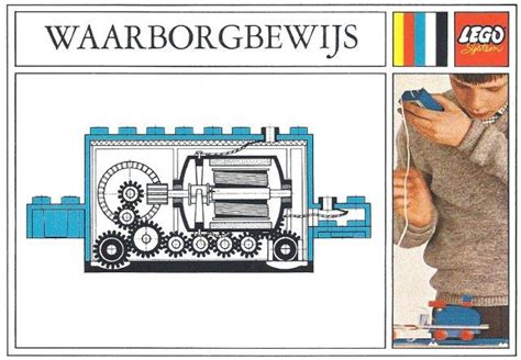 Bricker Part Lego 3249benl Paper Guarantee Card For Motor 45v