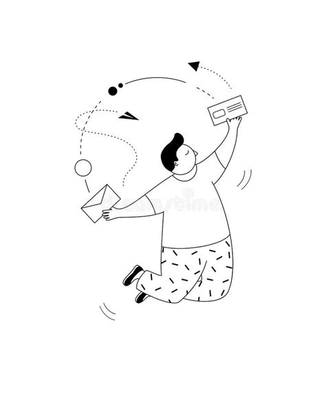 Computer Sends Stock Illustrations 187 Computer Sends Stock