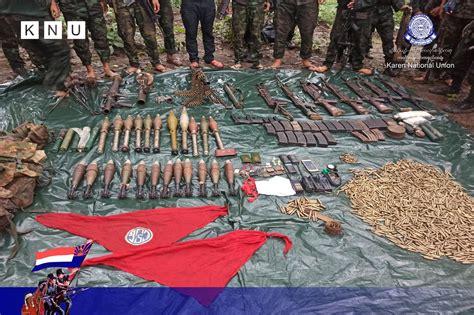 စစ်ကောင်စီ၏ ခမရ ၅၅၇ ကြိတ်စခန်းတစ်ခုလုံး Knla တပ်ရင်း ၁၈ နှင့် ပူးပေါင