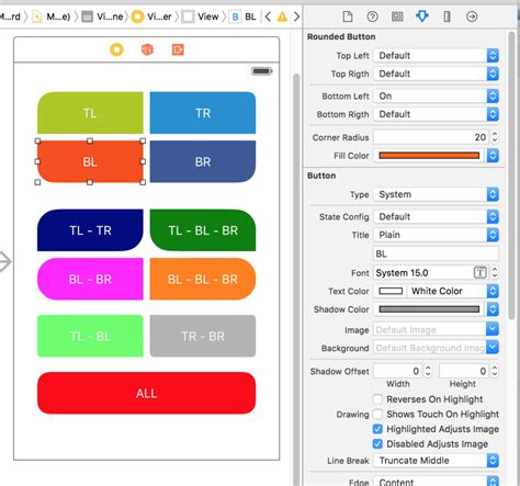 [objc] uibutton with rounded corners ibinspectable while true { }
