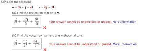 Solved Consider The Following Mathbf U 3 Mathbf