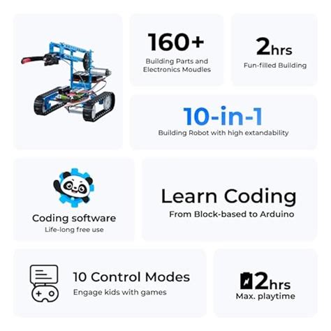 Makeblock Mbot Explore Robotics With 10 Fun Models
