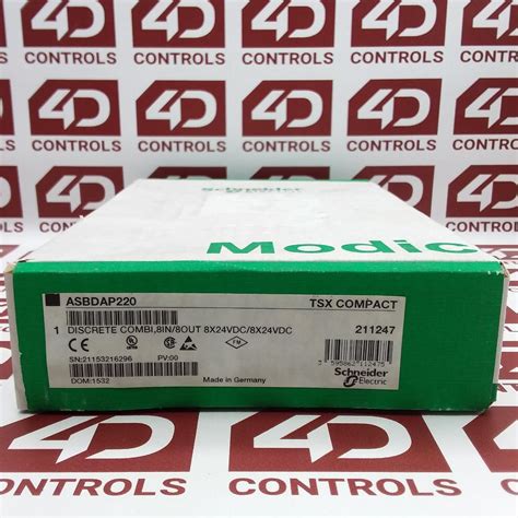 As Bdap 220 Schneider Tsx Compact Output Module 24vdc