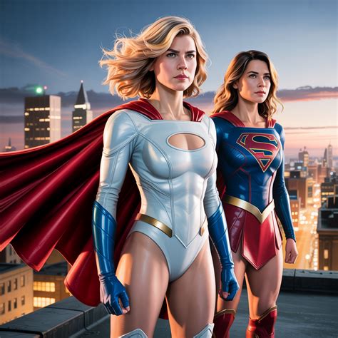 Supergirl And Powergirl By Justnorm On Deviantart