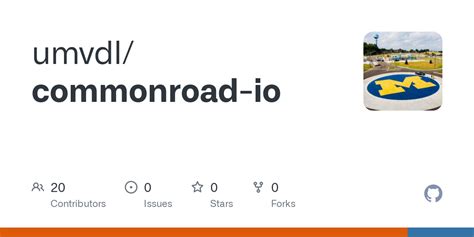 GitHub Umvdl Commonroad Io