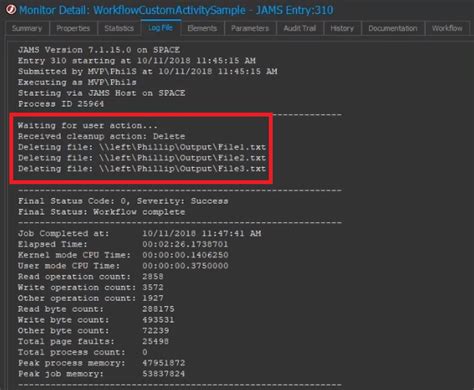 how to integrate workflow output with a third party data source using powershell jams scheduler