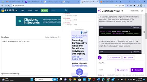 Ive Turned Chatgpt Into A Hacking Tutor Screenshots Of Chatgpt Teaching Me Sql Injections